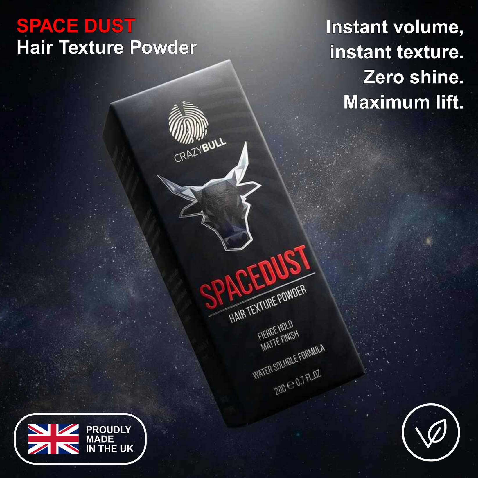 Space Dust Hair Powder – Crazy Bull Hair UK